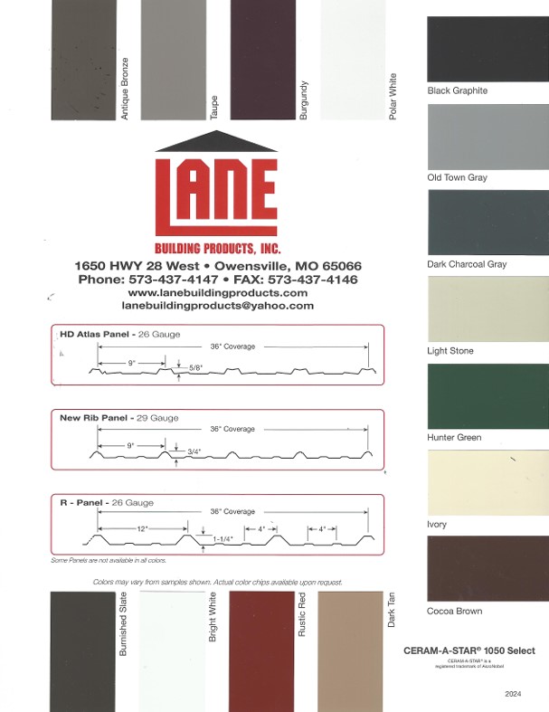Lane Building Products - Home